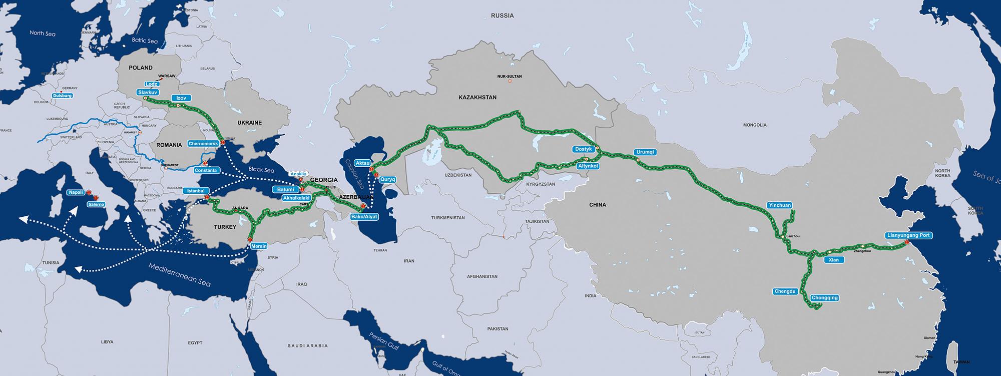 CPC | Tracking Trans Continental Connections: China Inaugurates a New ...